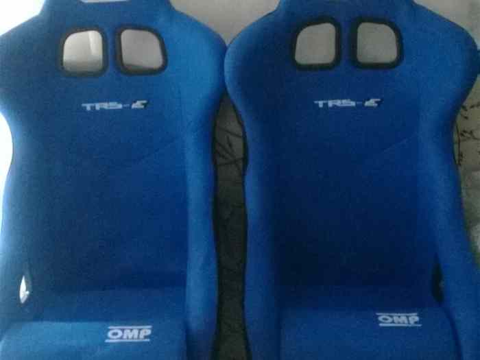 2 baquets OMP Trs-E homologué 2021 - pièces et voitures de course à vendre, de rallye et de circuit.