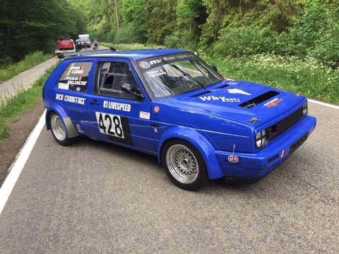 VW Golf 2 Voies larges Moteur 2.0 ABF - pièces et voitures de course à ...