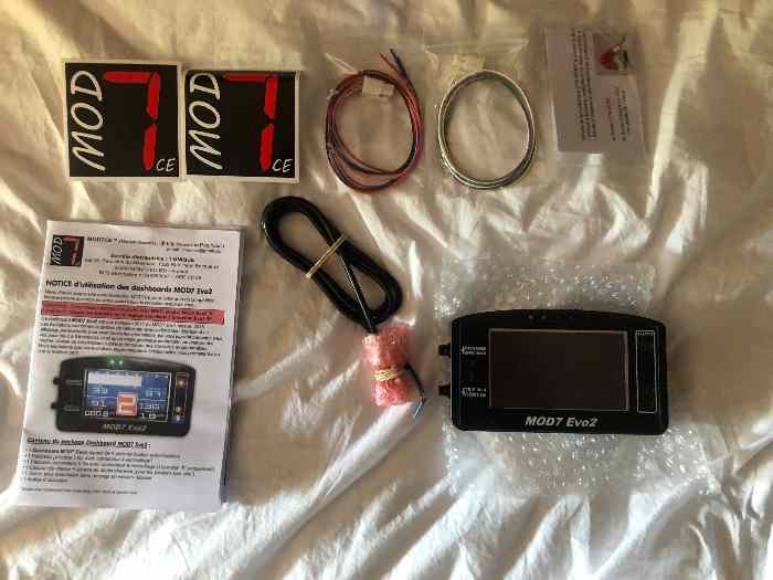 Dashboard MOD7 Evo2 'R' NEUF - pièces et voitures de course à vendre, de rallye et de circuit.