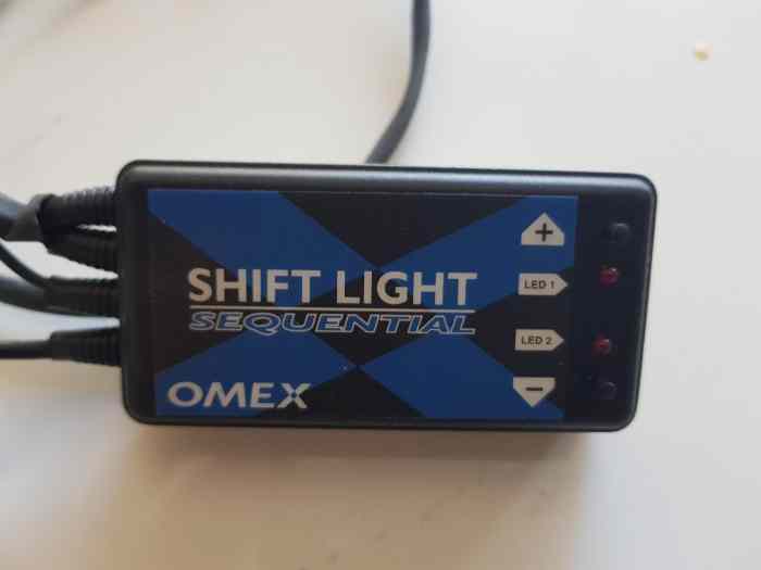 Shift ligth omex séquential - pièces et voitures de course à vendre, de rallye et de circuit.