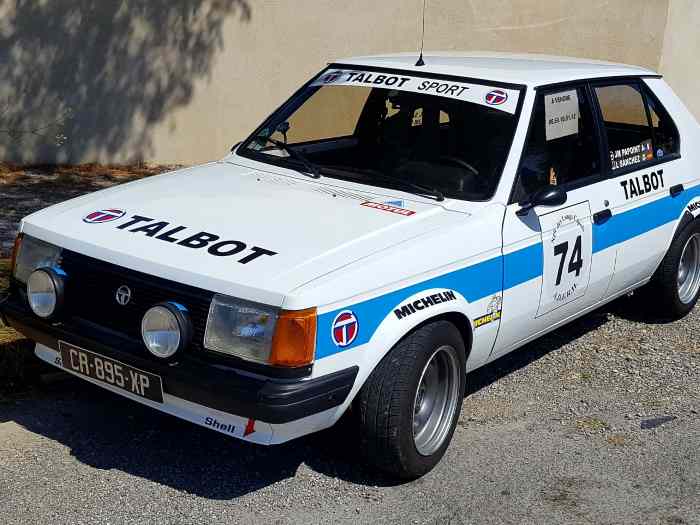 TALBOT SIMCA RALLYE REGULARITE - pièces et voitures de course à vendre ...