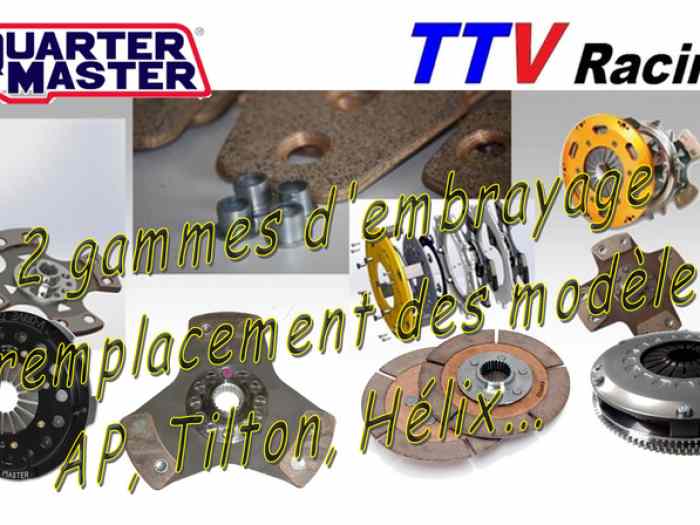 Embrayage compétition - pièces et voitures de course à vendre, de rallye et de circuit.