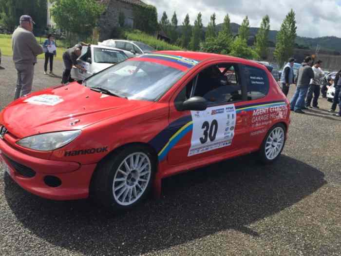 Peugeot 206 rc F2014 - pièces et voitures de course à vendre, de rallye et de circuit.