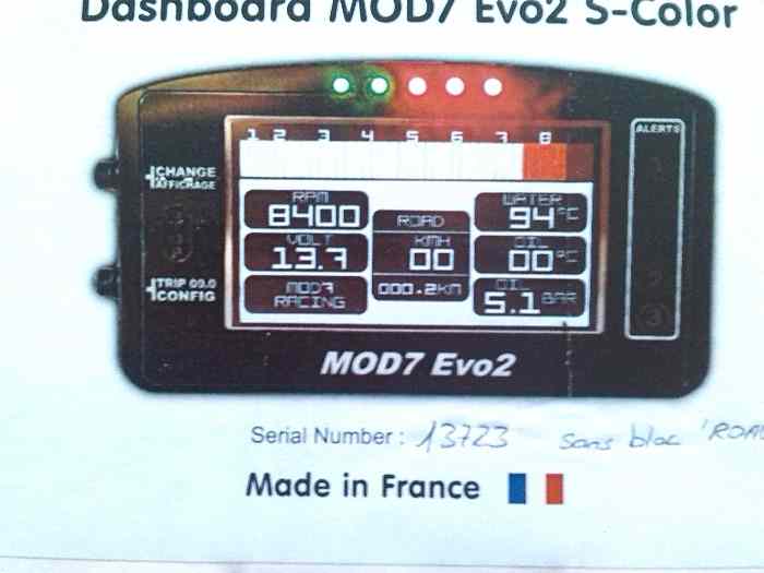 MOD 7 EVO 2 - pièces et voitures de course à vendre, de rallye et de ...