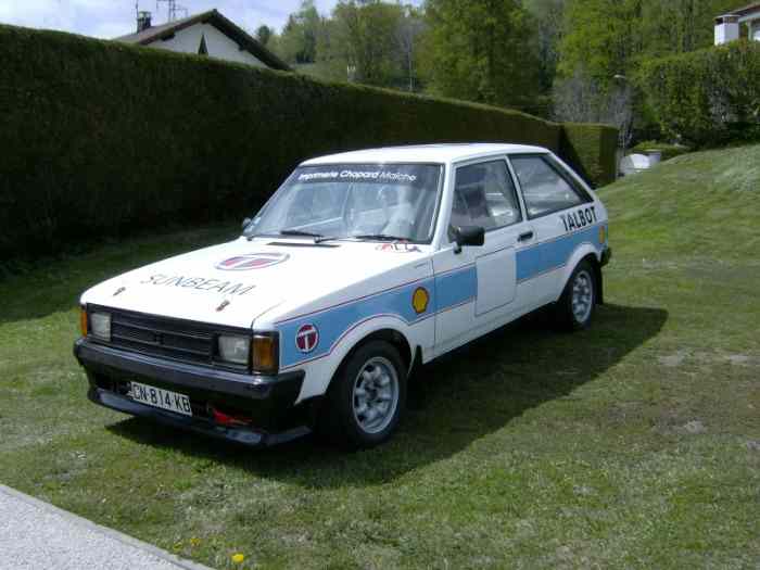 TALBOT SUNBEAM TI GROUPE 2 PTH - pièces et voitures de course à vendre ...