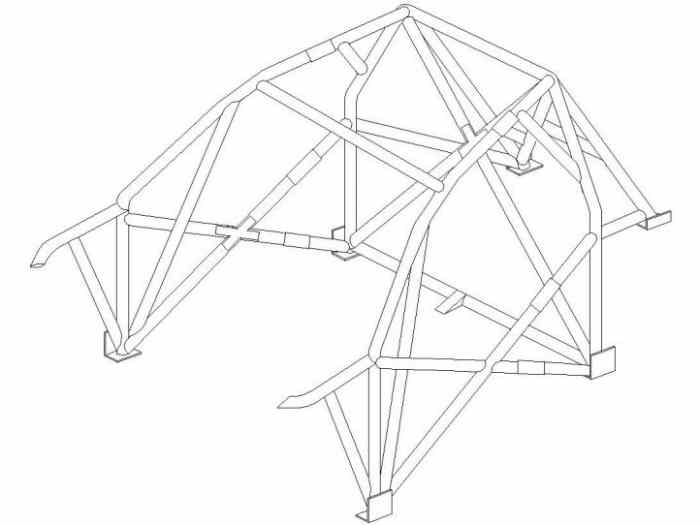 Arceau Clio rs Matter + supports siege - pièces et voitures de course à ...