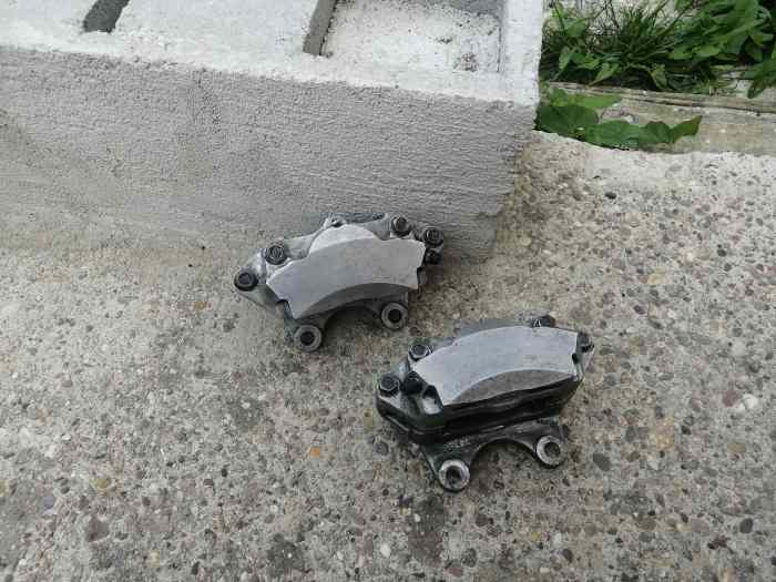 Étrier VISA aluminium deux pistons - pièces et voitures de course à ...