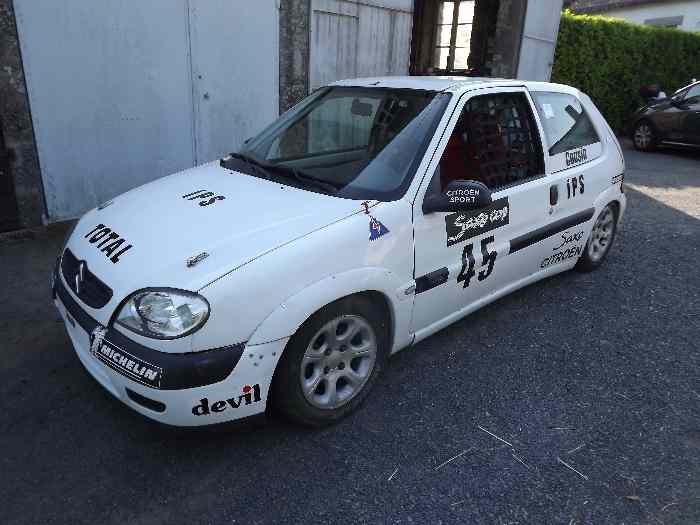 Saxo cup - pièces et voitures de course à vendre, de rallye et de circuit.