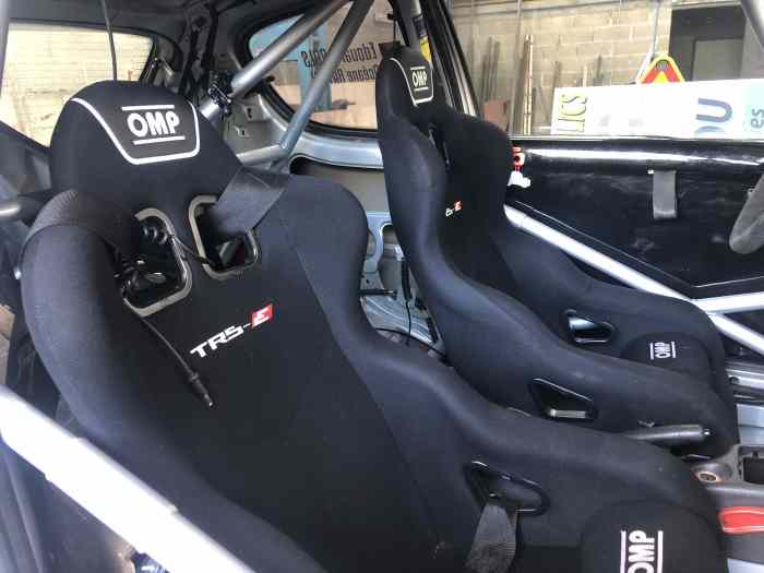 BAQUETS OMP TRS-E homologué 2021 - pièces et voitures de course à vendre, de rallye et de circuit.