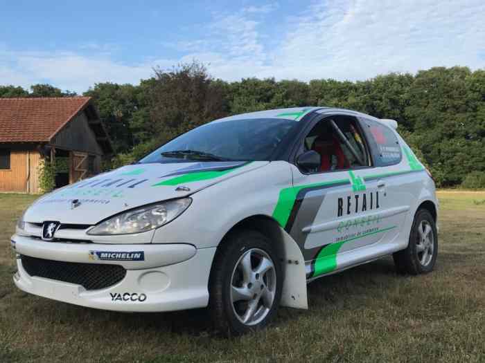 Vendue - Vends 206 S16 Rallye terre - pièces et voitures de course à vendre, de rallye et de ...