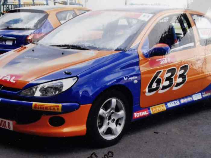 Peugeot 206 S16 circuit - pièces et voitures de course à vendre, de rallye et de circuit.