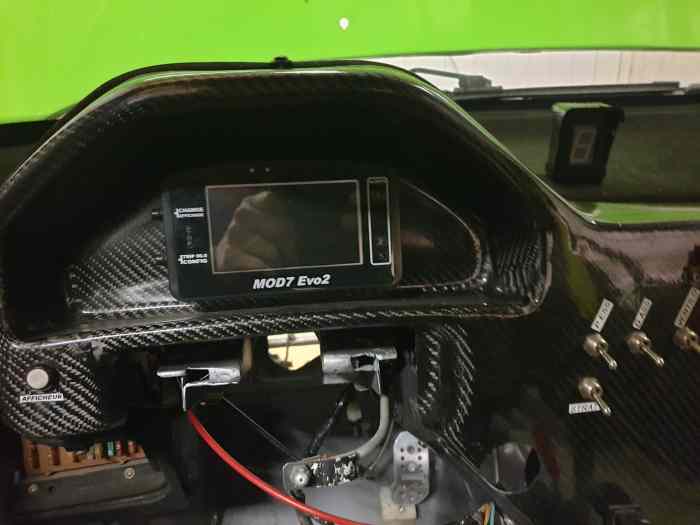 Dashboard mod7 evo2 /tableau de bord/ carbone - pièces et voitures de ...