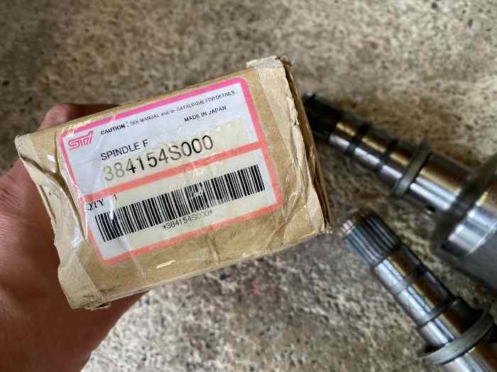 Gros cardans avant renforcés NEUFS Subaru Impreza STi Prodrive N14 N15 ...