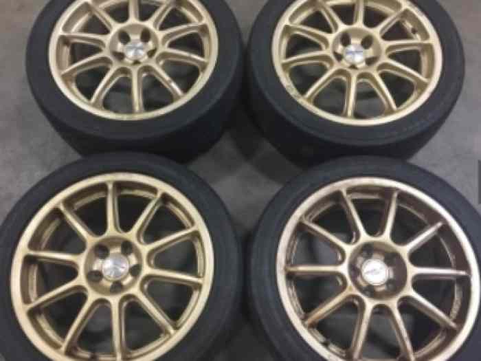JDM OZ PRODRIVE 5x100 17“ subaru impreza GT 94-00 - pièces et voitures ...