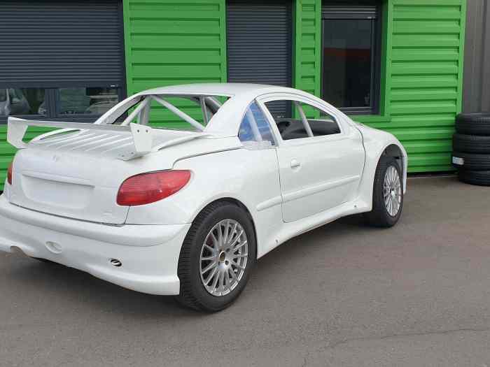 Caisse + trains 206 cc maxi (prete pour remontage) - pièces et voitures de course à vendre, de ...