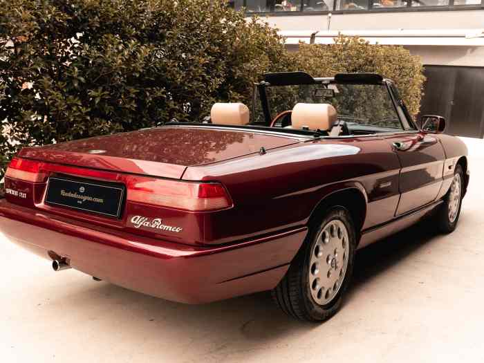 ALFA ROMEO DUETTO 2000 IV SERIE - 1990 - pièces et voitures de course à ...