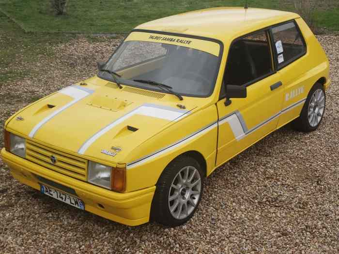 Talbot Samba rallye - pièces et voitures de course à vendre, de rallye ...
