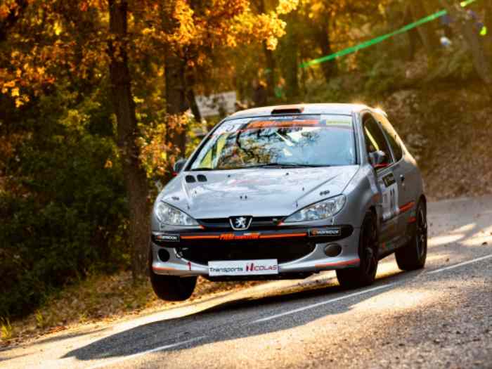 206 RC TOP N3 (Mécanique OK) caisse HS - pièces et voitures de course à vendre, de rallye et de ...