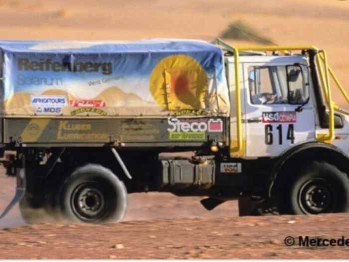 Location Unimog U1300L Dakar Classic - pièces et voitures de course à ...