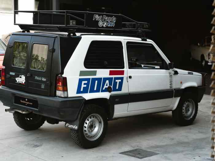FIAT PANDA VAN RAID 4X4 1999 - pièces et voitures de course à vendre, de rallye et de circuit.