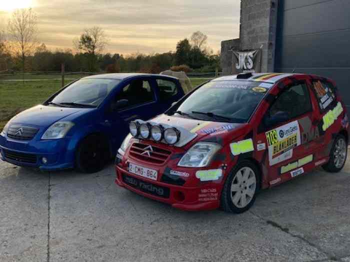 Citroen C2 1600 16v + mulet - pièces et voitures de course à vendre, de ...