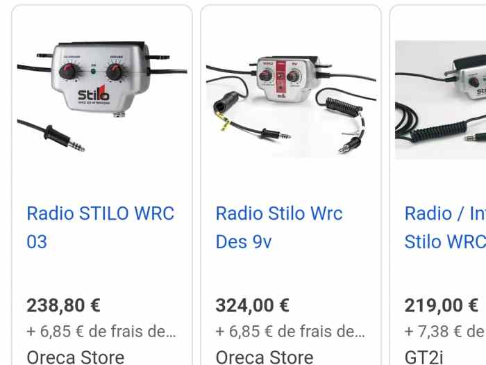 Radio stilo wrc 03 et des - pièces et voitures de course à vendre, de ...