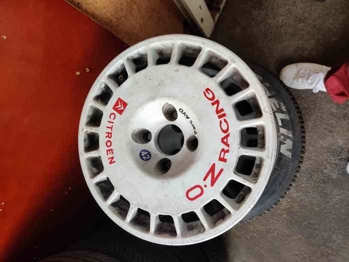 Jantes OZ Racing PSA 6x15 ET30 - pièces et voitures de course à vendre ...