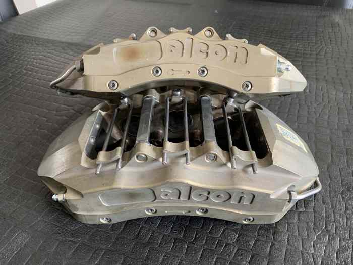 2 ETRIERS ALCON 6 PISTONS MONOBLOC REVISES - pièces et voitures de ...