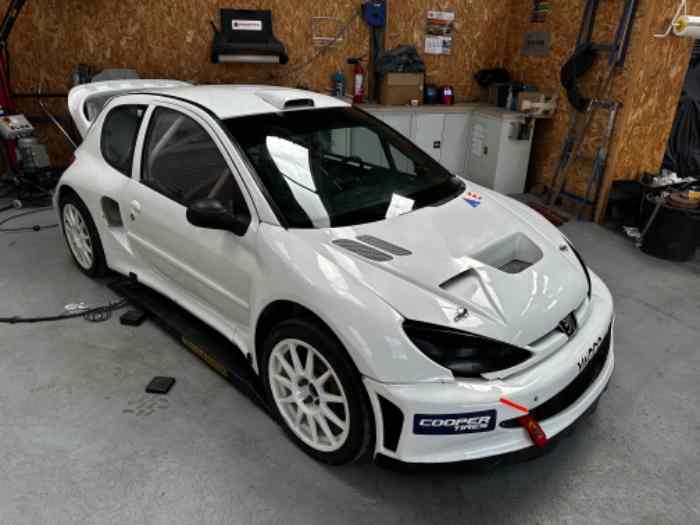 206 wrc échange reprise - pièces et voitures de course à vendre, de rallye et de circuit.