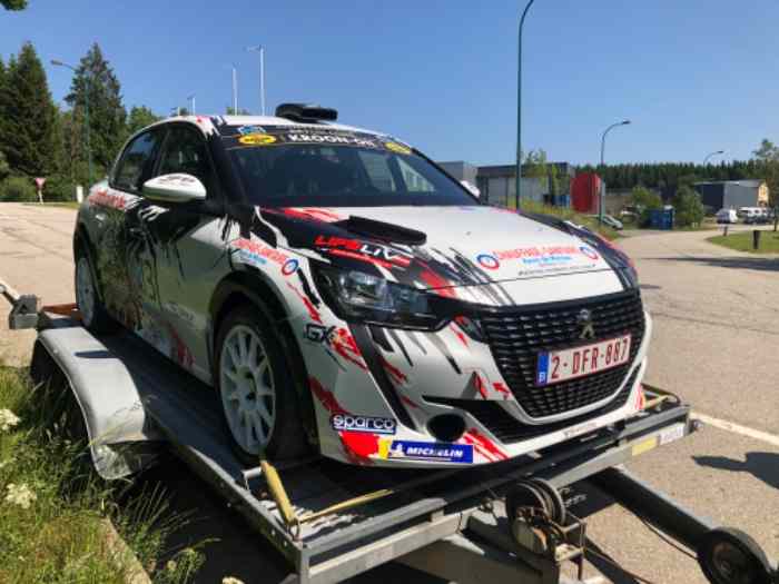 Peugeot 208 rally 4 - pièces et voitures de course à vendre, de rallye ...