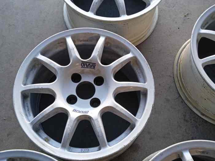 jantes BRAID FULLRACE 7X15 ET 38 4X100 - pièces et voitures de course à ...