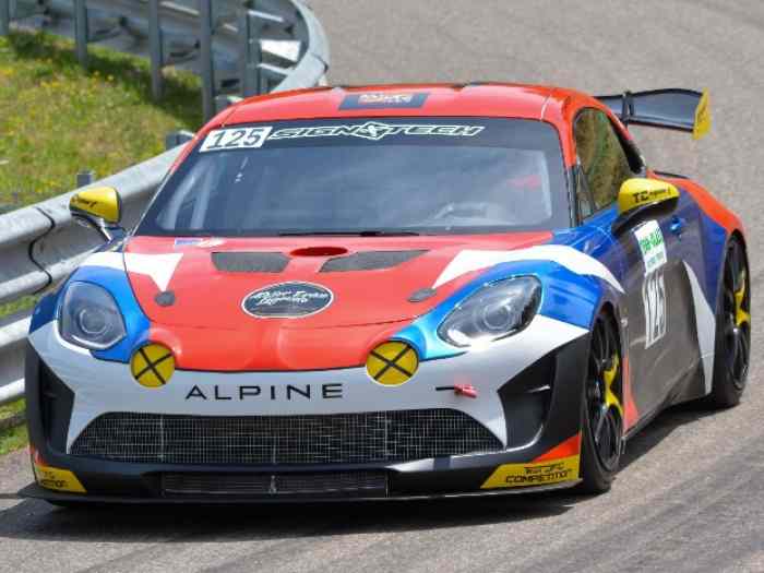 Alpine A110 homologué GT2 où GTTS 2024 - pièces et voitures de course à ...