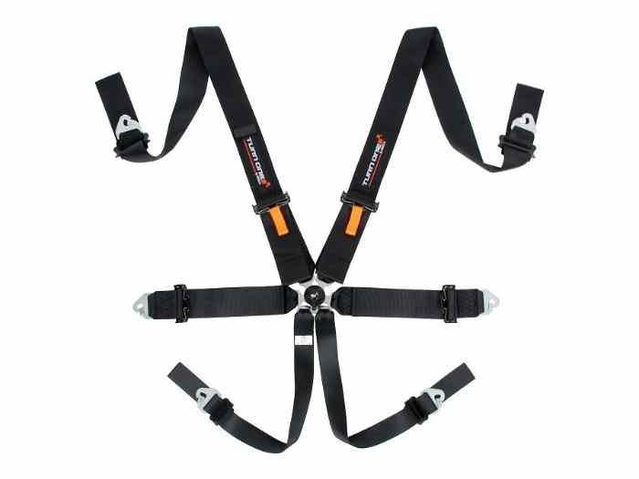 Pack 2 harnais 6 points TURN ONE Speed - Homologation valide fin 2026 ...