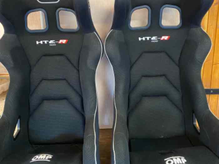 2 baquets OMP plus homologués - pièces et voitures de course à vendre ...