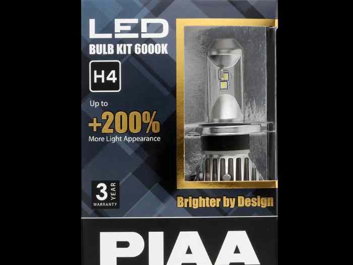 Kit LED PIAA H4 6000K - pièces et voitures de course à vendre, de rallye et de circuit.