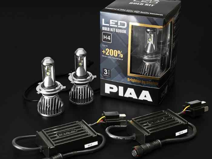 Kit LED PIAA H4 6000K - pièces et voitures de course à vendre, de rallye et de circuit.