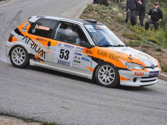 Peugeot 106 S16 A6 - pièces et voitures de course à vendre, de rallye et de circuit.