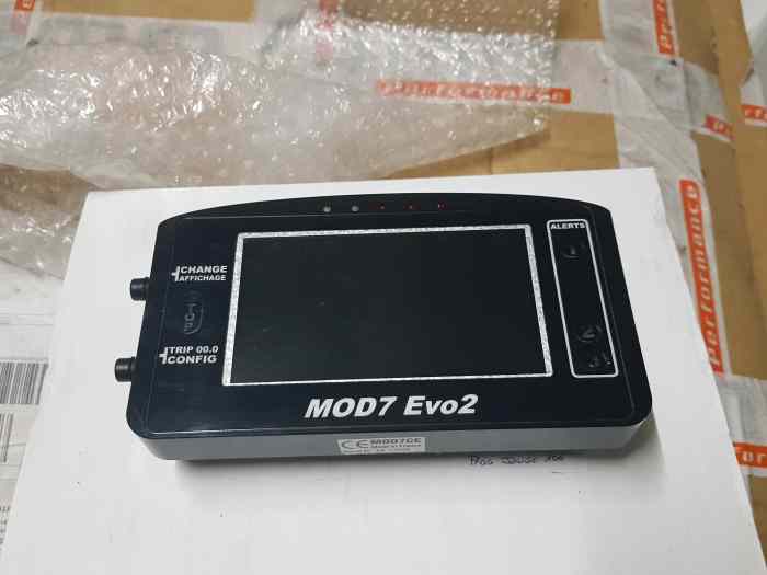 Dashboard mod7 évo 2 neuf - pièces et voitures de course à vendre, de rallye et de circuit.