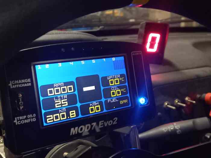 Dash Mod 7 evo 2 - pièces et voitures de course à vendre, de rallye et de circuit.